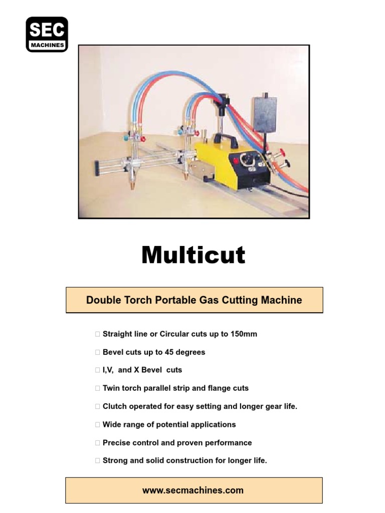 Multi Cut | PDF | Machines | Track (Rail Transport)