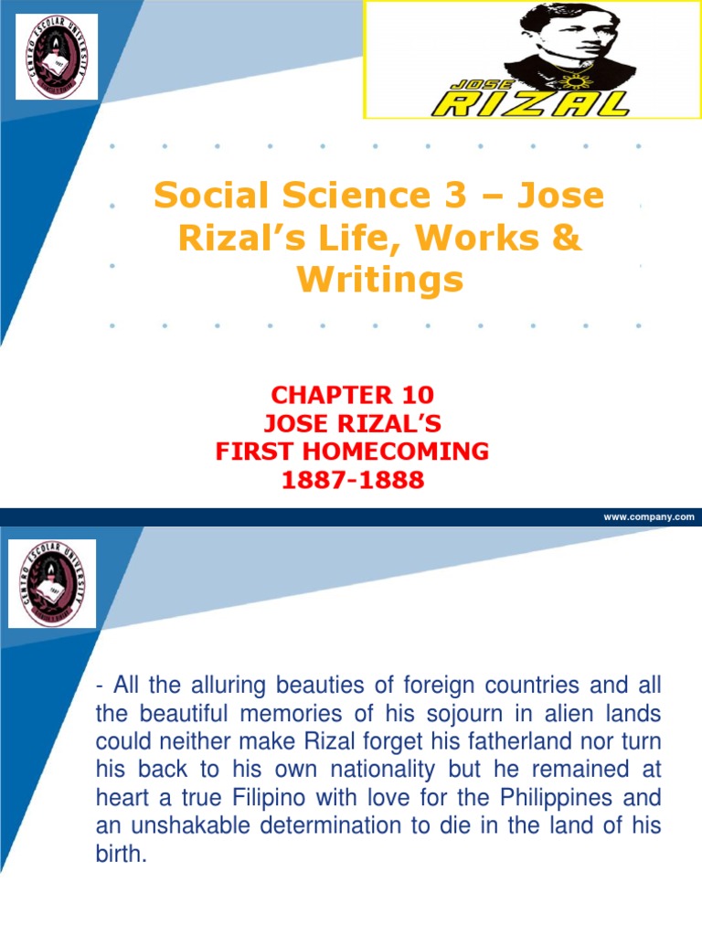 Chapter 10 Rizal | PDF | Philippines