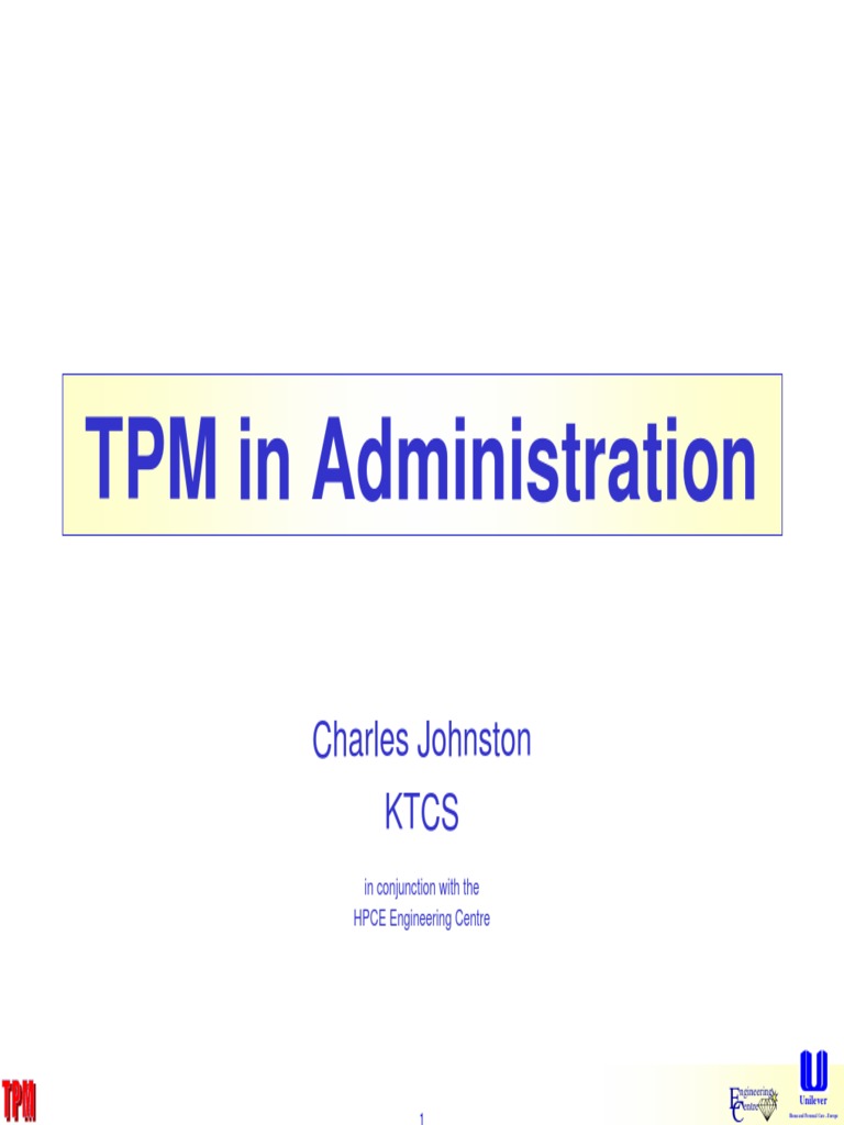 An Analysis of Total Productive Maintenance (TPM) Implementation in ...
