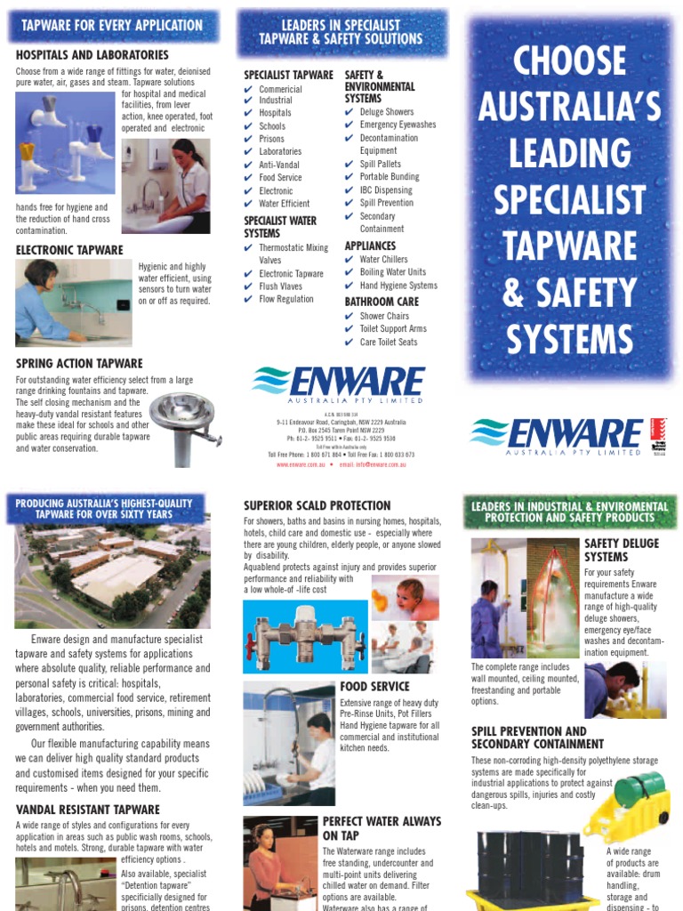 ENW001a - Enware Corporate DL | PDF | Hygiene | Kitchen