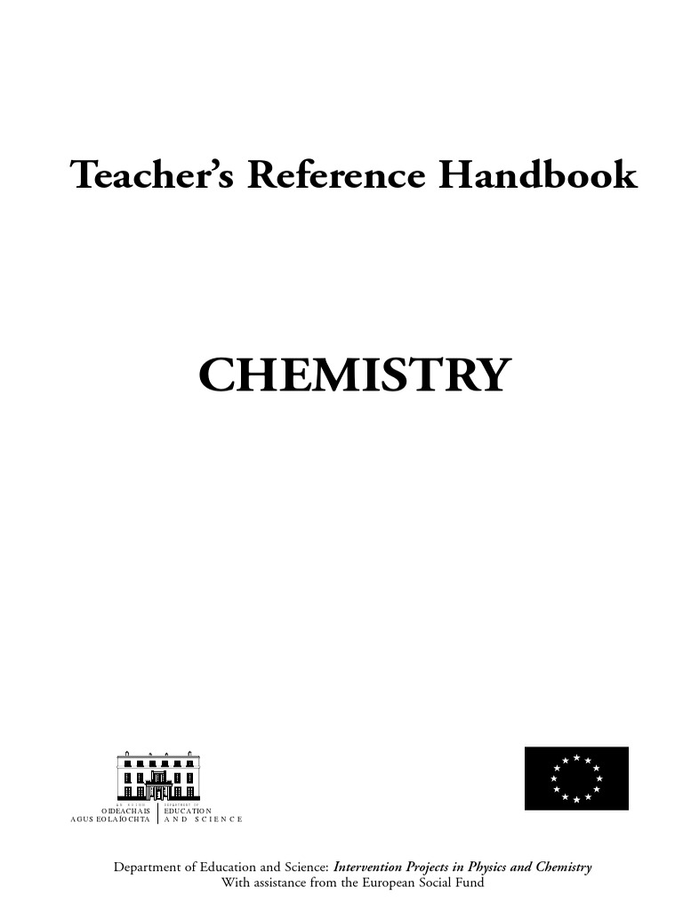 Chemistry Teachers Guide | Science | Teachers
