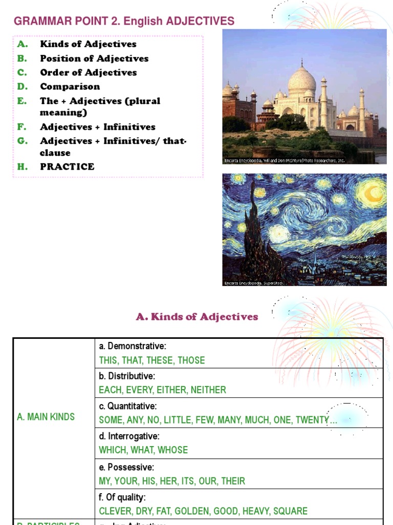 English Adjectives | PDF | Adjective | Language Mechanics