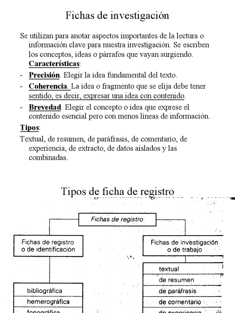 Ejemplos De Fichas Bibliograficas
