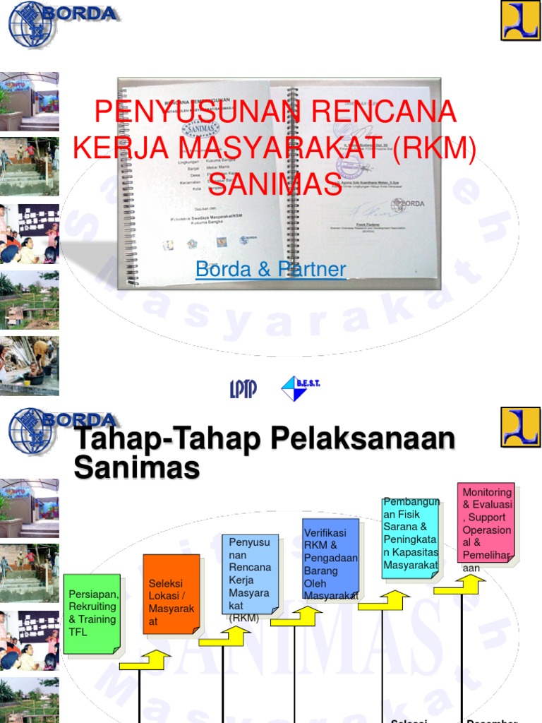Penyusunan RKM Sanimas | PDF