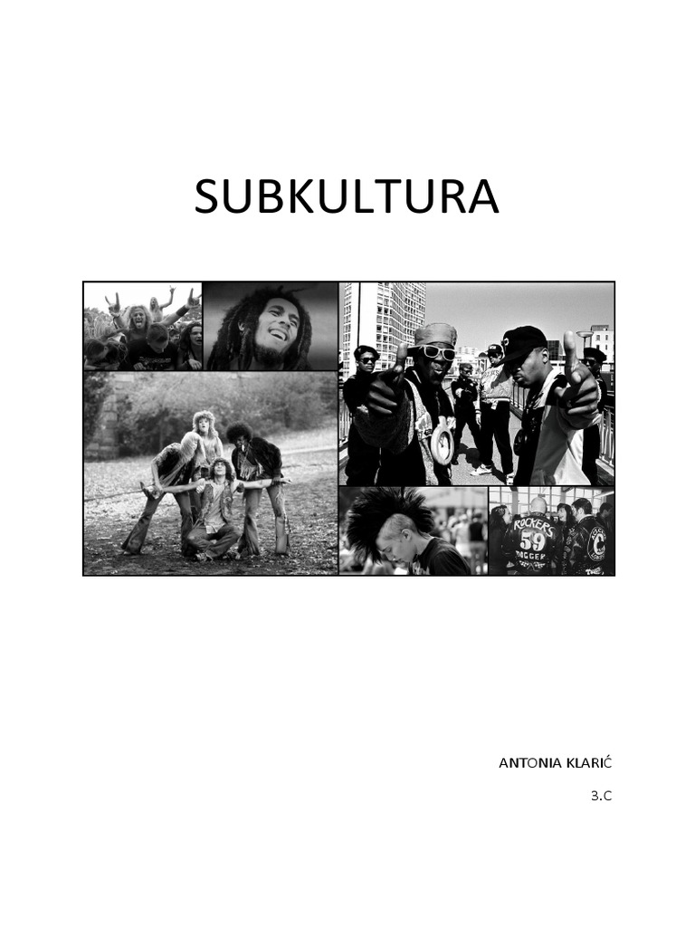 Subkultura | PDF