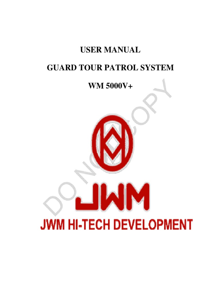 Manual Software JWM Wm5000v+ | PDF