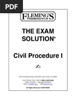Federal Civil Procedure Flowchart (Full) | PDF | Discovery (Law) | Justice