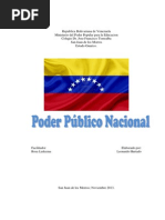 Comparativa de Poderes Públicos en Venezuela | PDF | Venezuela ...
