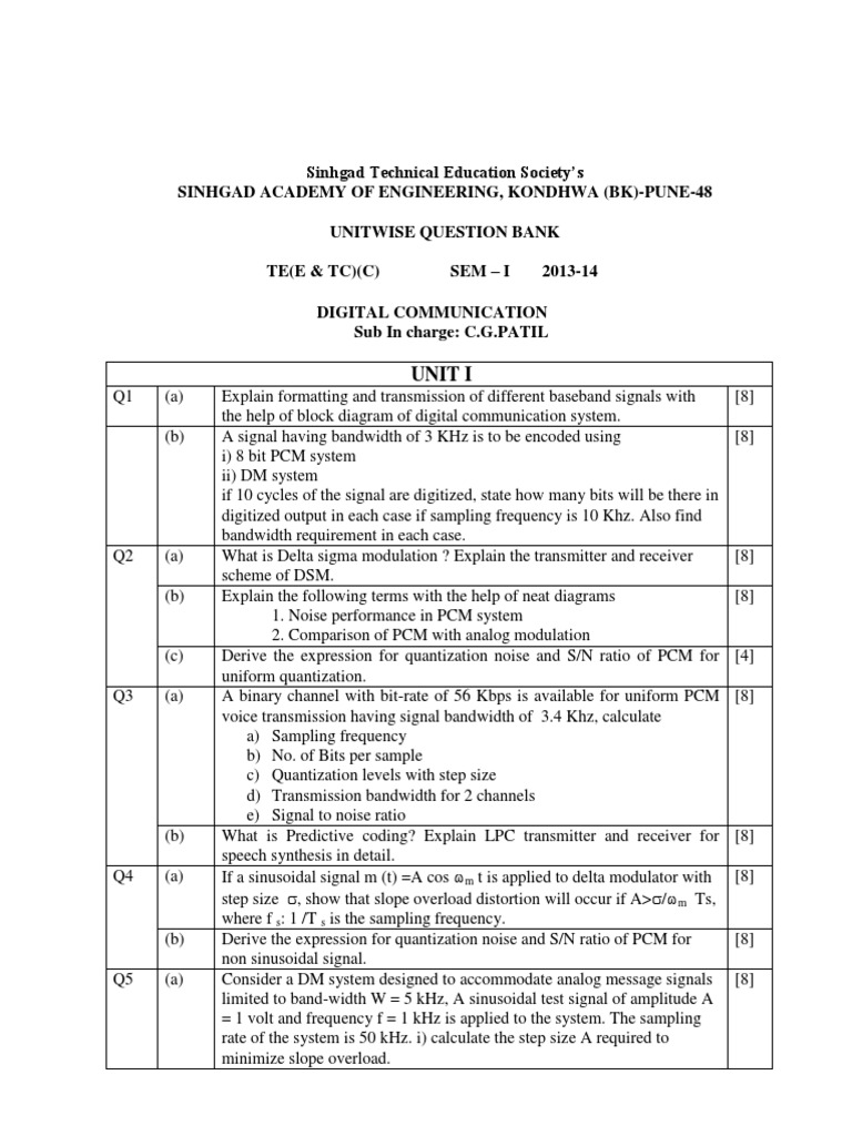 DC Que Bank | PDF | Sampling (Signal Processing) | Spectral Density