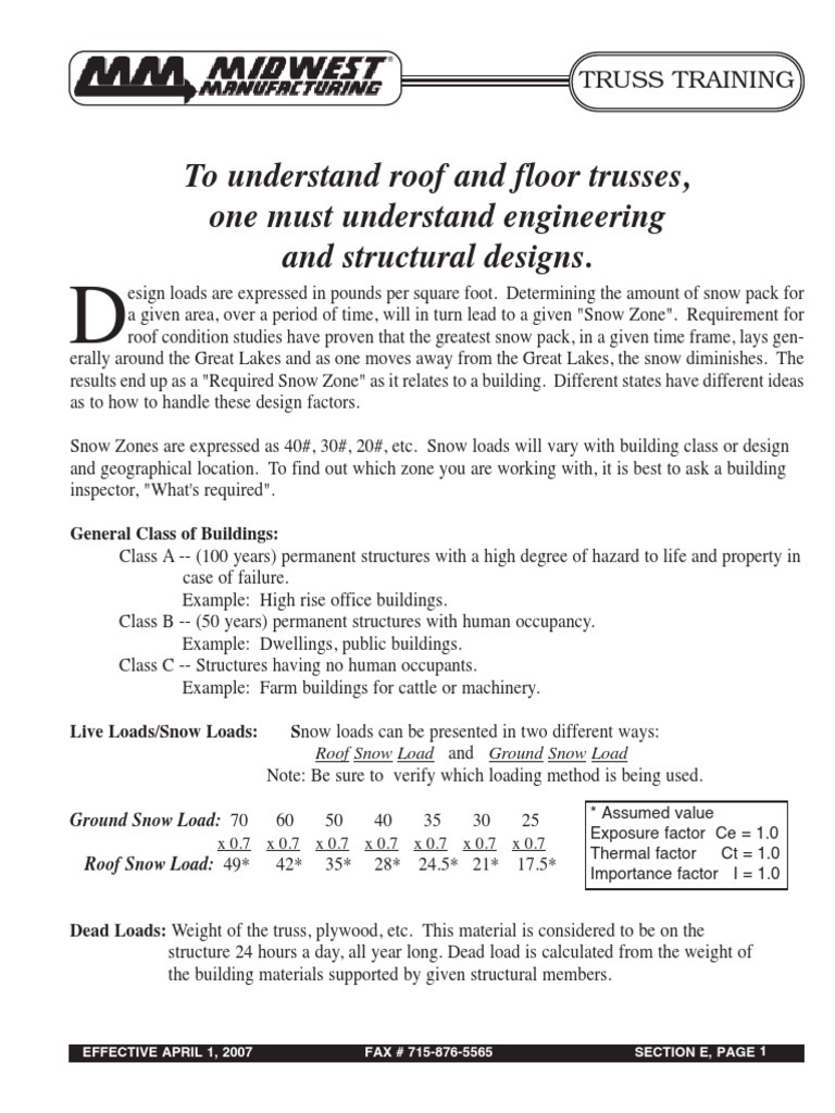 Truss Training | PDF | Truss | Framing (Construction)