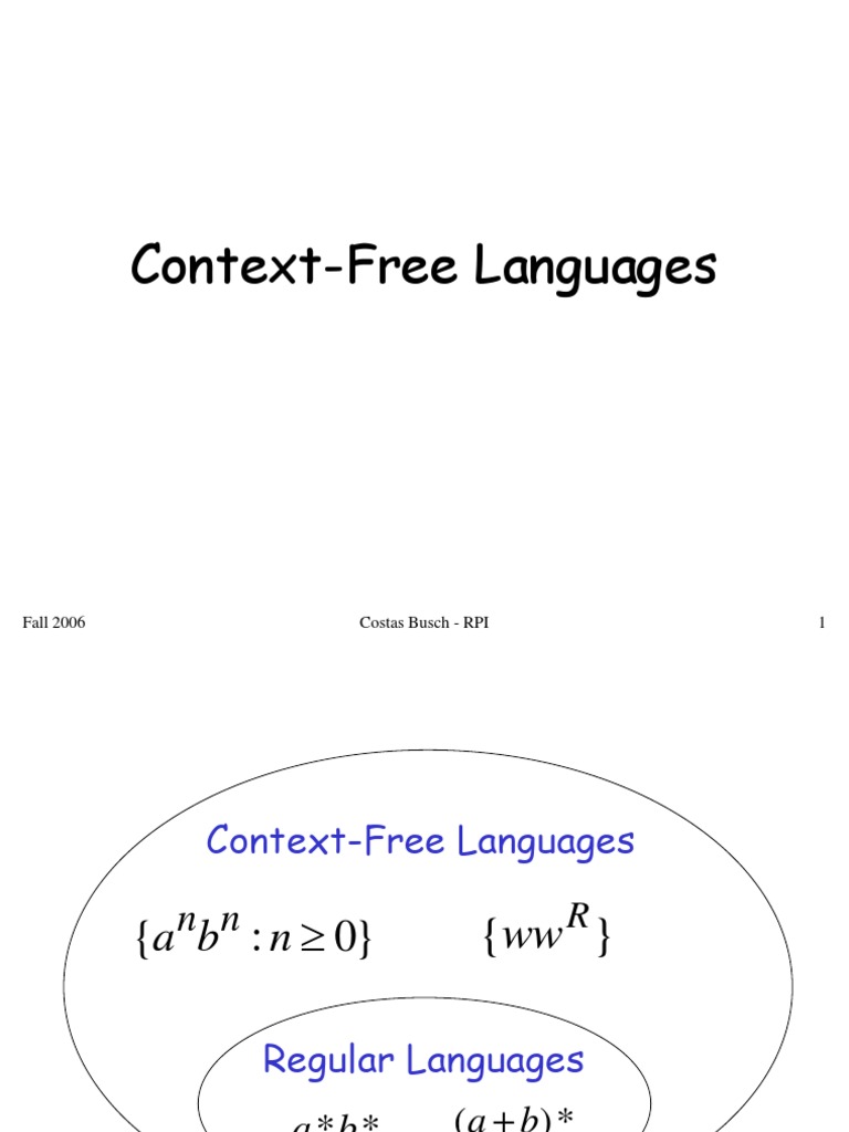 Context Free Grammars | PDF | Formalism (Deductive) | Verb