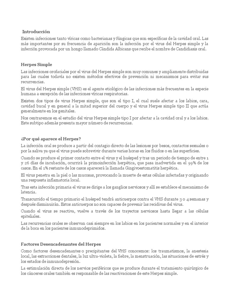 Vhs 1 | PDF | Herpes Simple | Virus