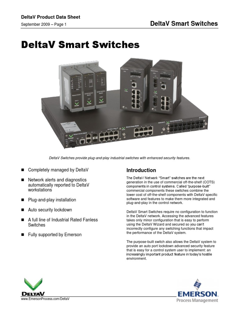 Deltav Smart Switches3715 | Switch