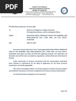 Form 2F (Sample) | PDF | Nursing | Licensure