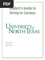 Laurier Food Services Meal Plan Brochure | PDF | Meal | Menu