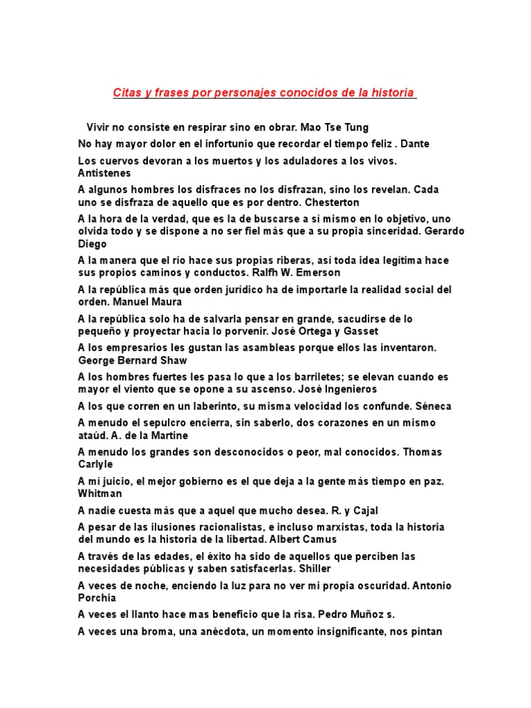 Anónimo - Citas Y Frases | PDF | Amor | Verdad