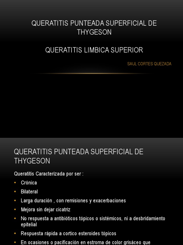 Thygeson | PDF | Lupus eritematoso sistémico | Inmunología