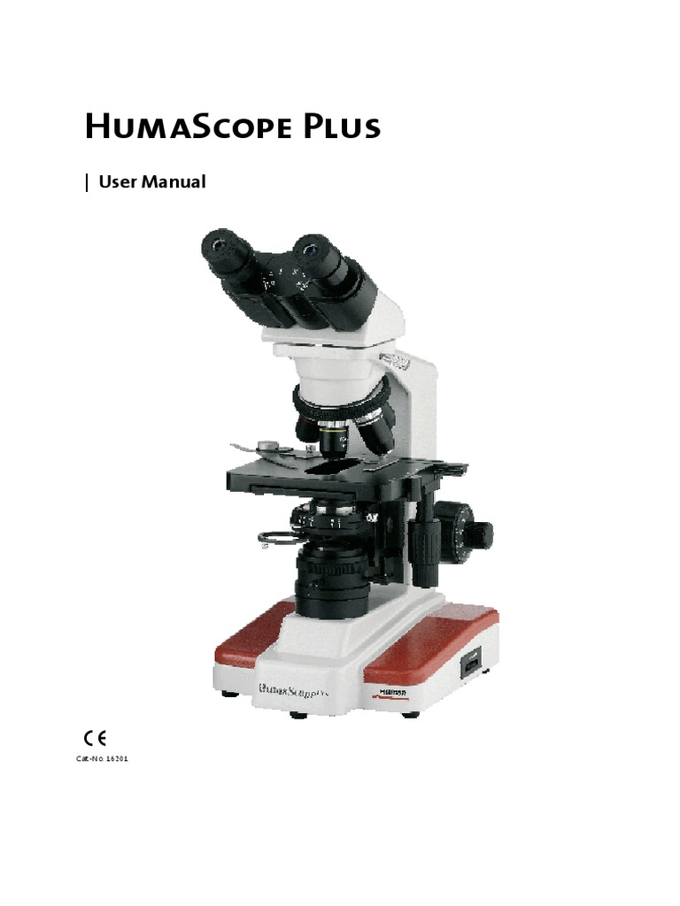 Human Humascope Plus - User Manual | PDF | Microscopy | Fluorescence ...