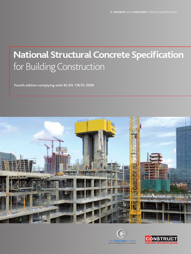 National Structural Concrete Specification For Building Construction ...