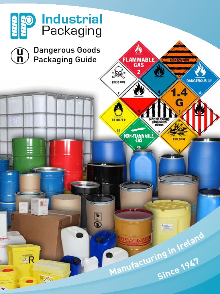 UN Dangerous Goods Brochure 2014 | Packaging And Labeling | Dangerous Goods