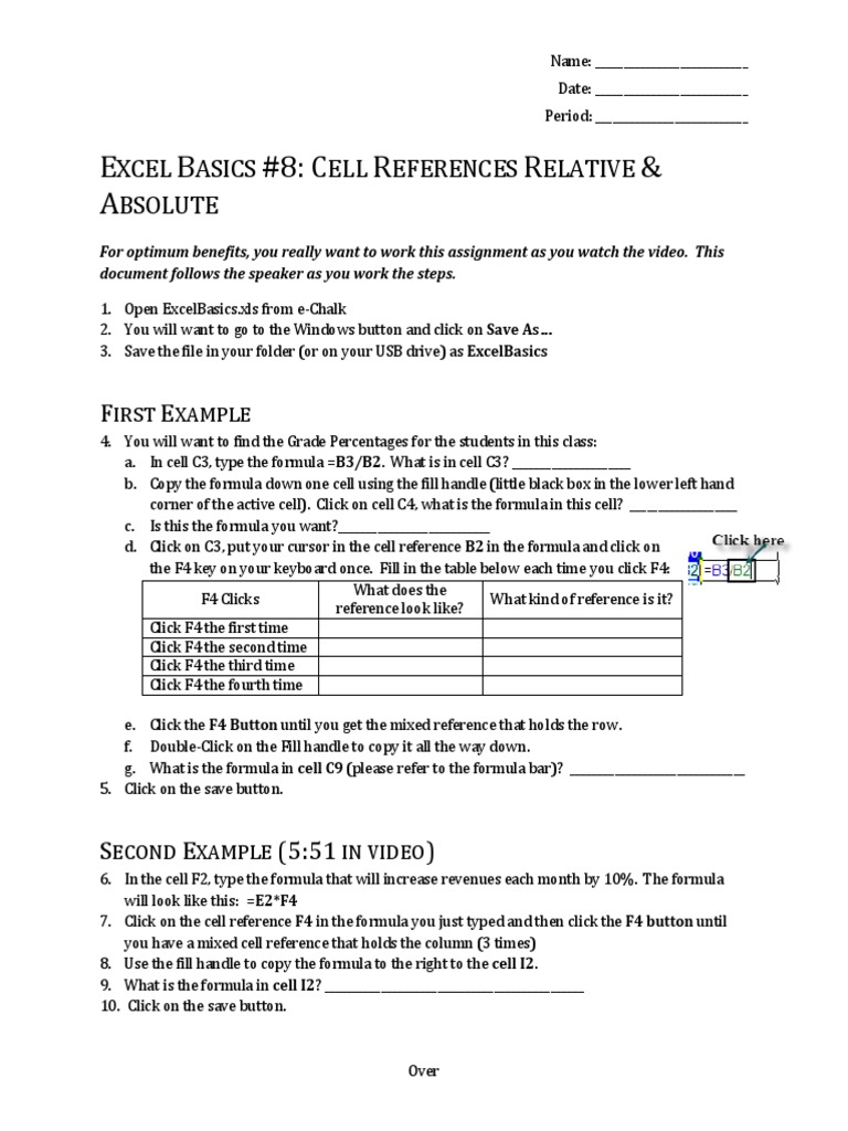 Excel Basics | PDF | Human–Computer Interaction | Software