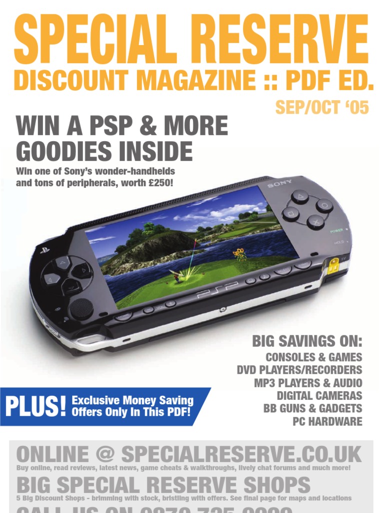 Sp. Reserve Magazine | PDF | Dvd | I Pod