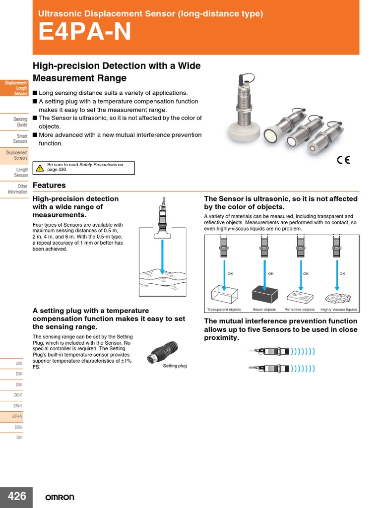 E4PA-N | Sensor | Electrical Connector