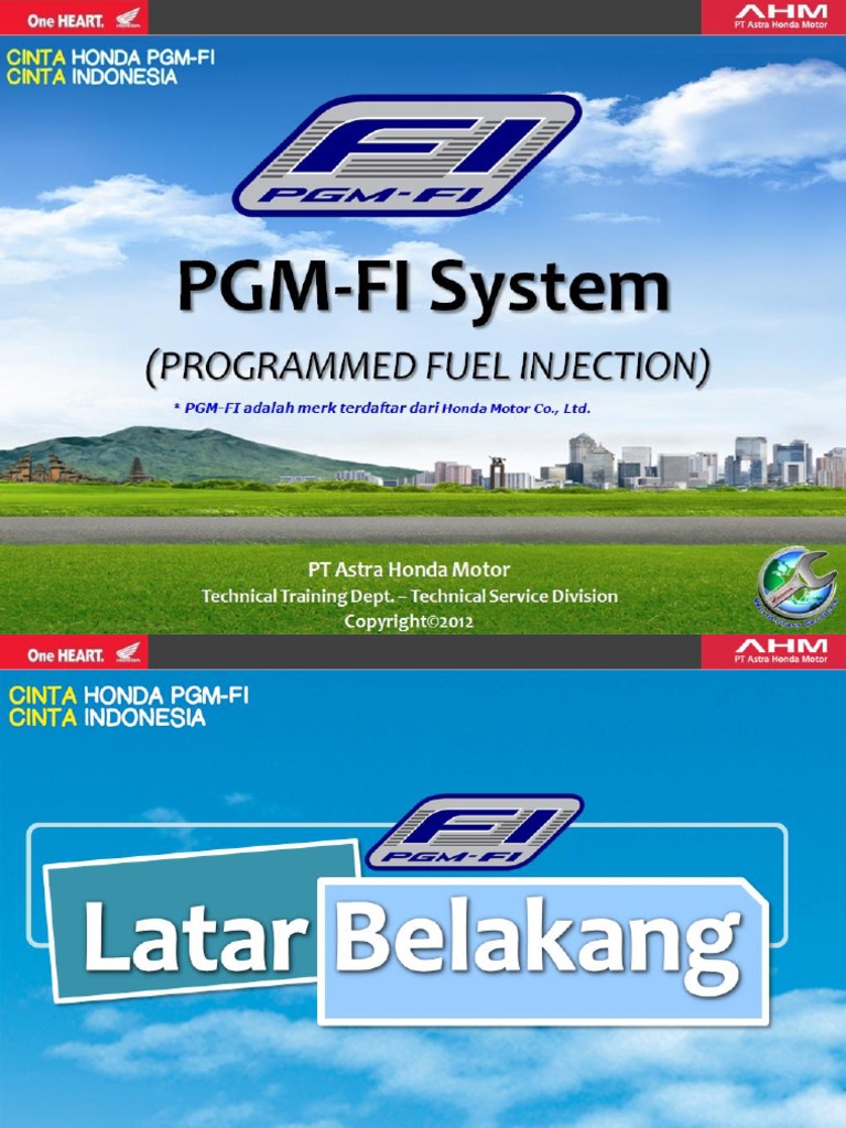 Honda PGM Fi | PDF