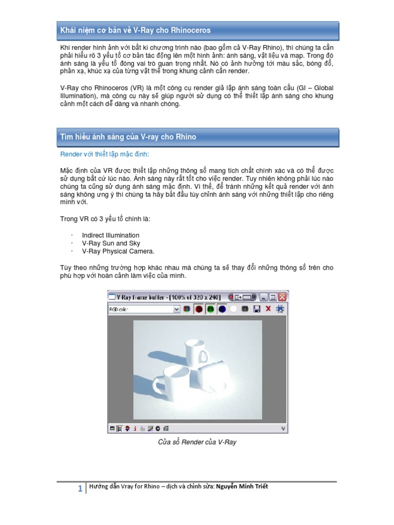 Vray For Rhino | PDF
