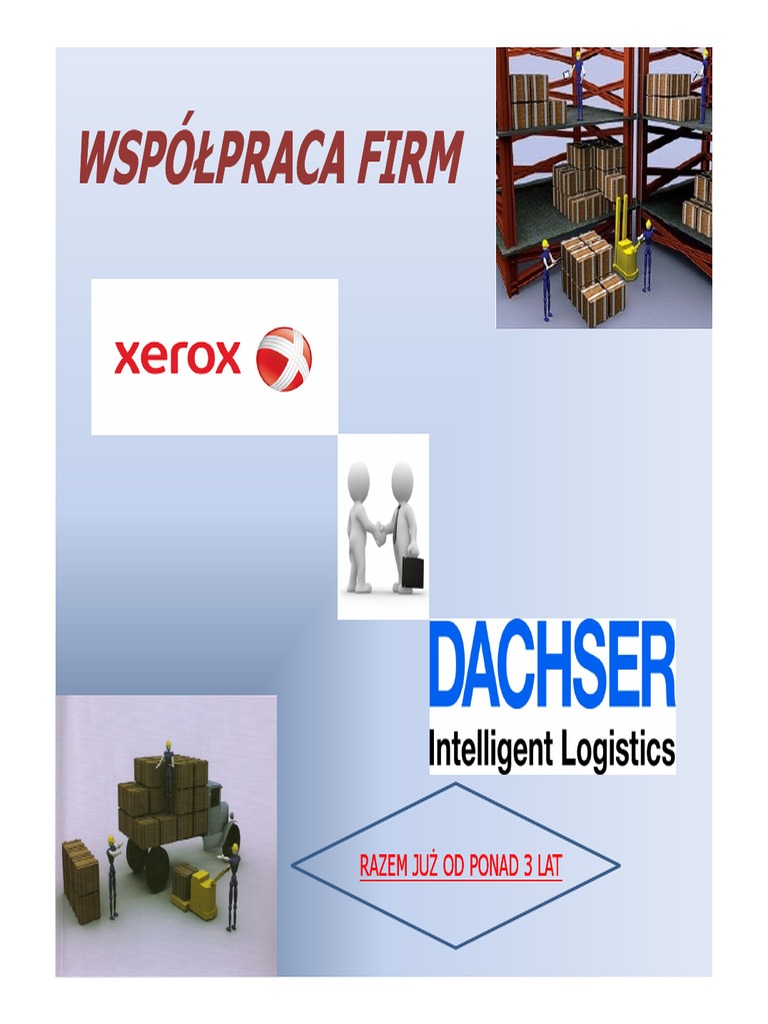 Logistyka Dystrybucji (DACHSER I XEROX) | PDF