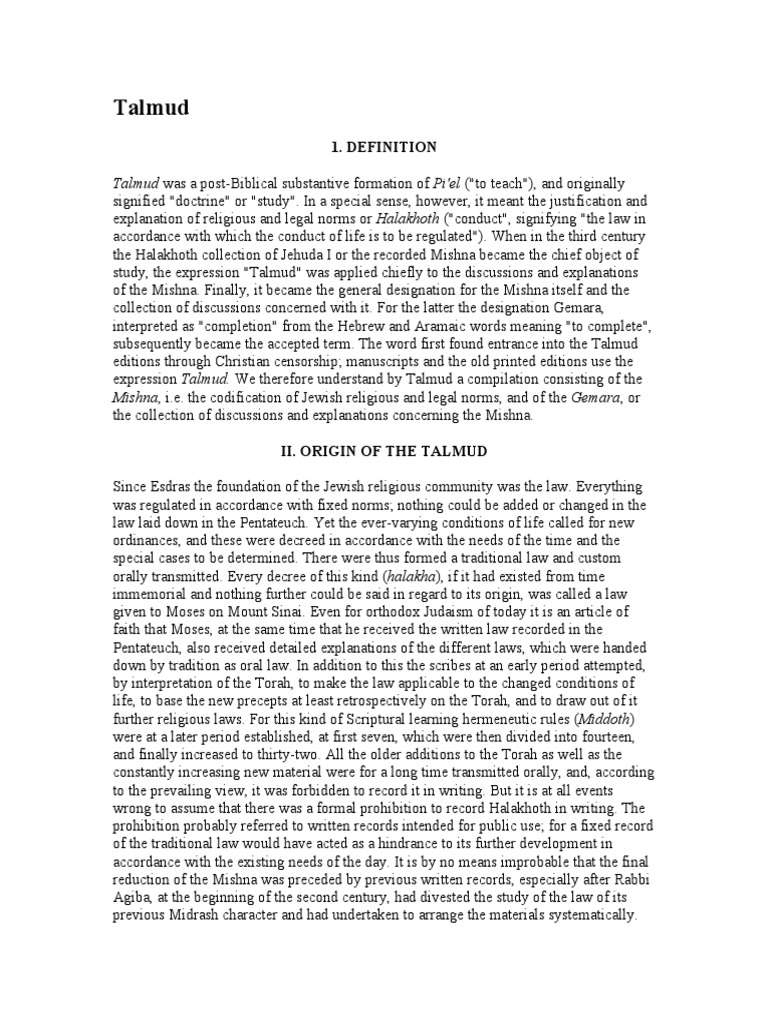 Talmud | PDF