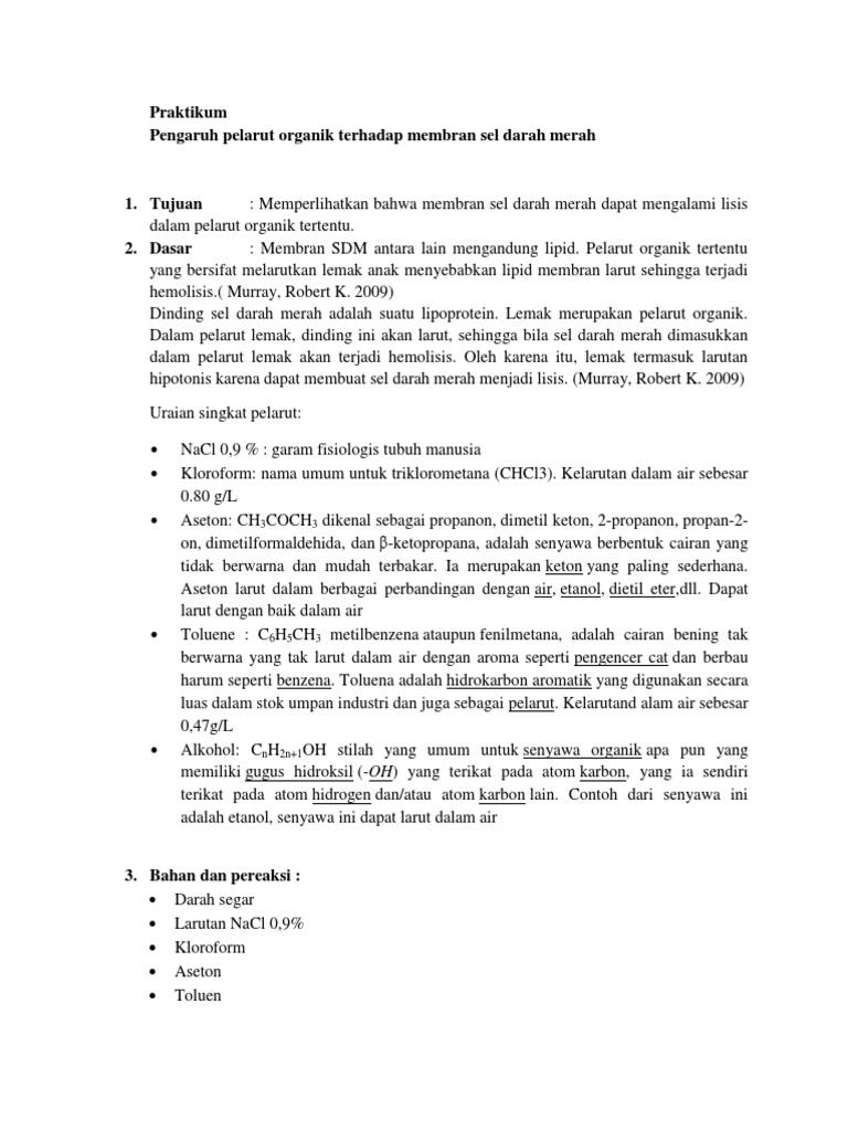 Laporan Biokimia Respirasi | PDF