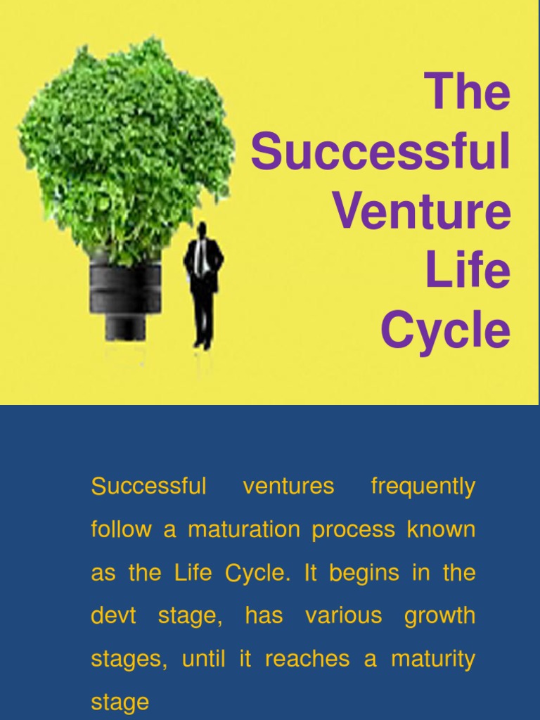 5 Stages Successful Ventures Life Cycle | PDF | Venture Capital ...