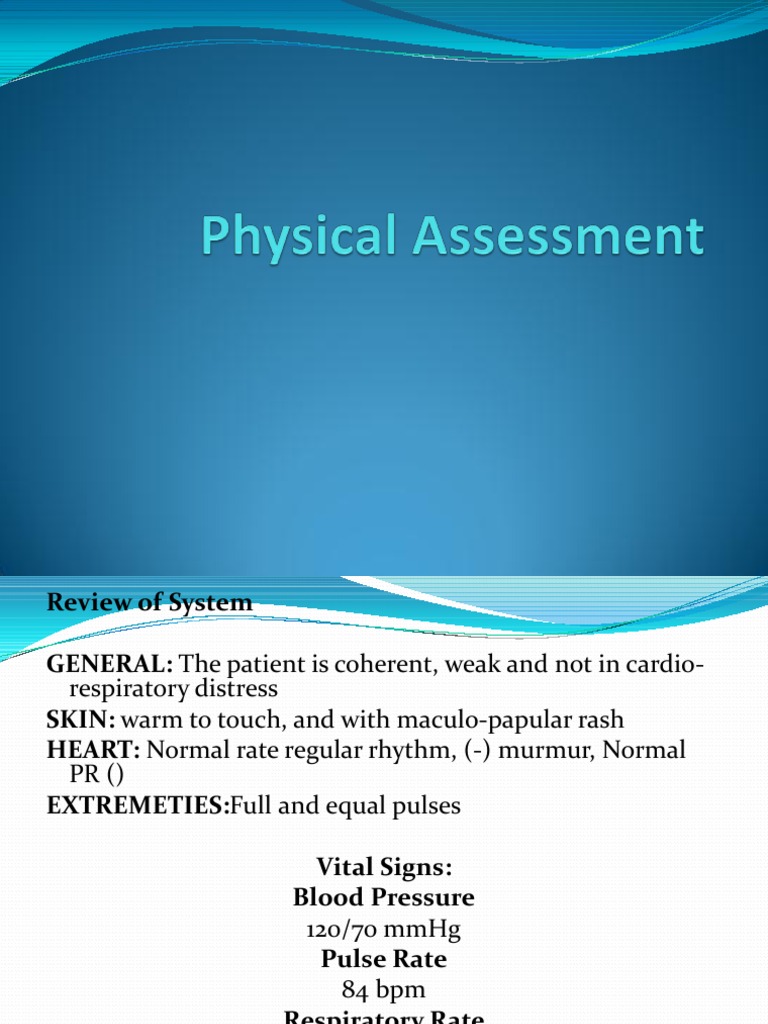 Physical Assessment and Gordons | PDF | Hair | Ear