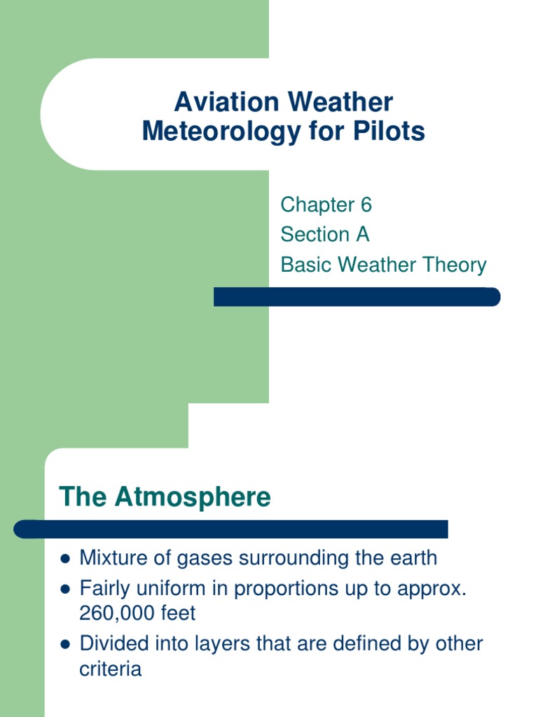 Aviation Weather and Meteorology For Pilots | PDF | Thunderstorm | Cloud