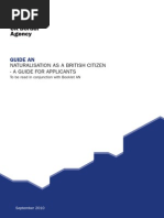 MN1 Form for Child Citizenship Registration | PDF