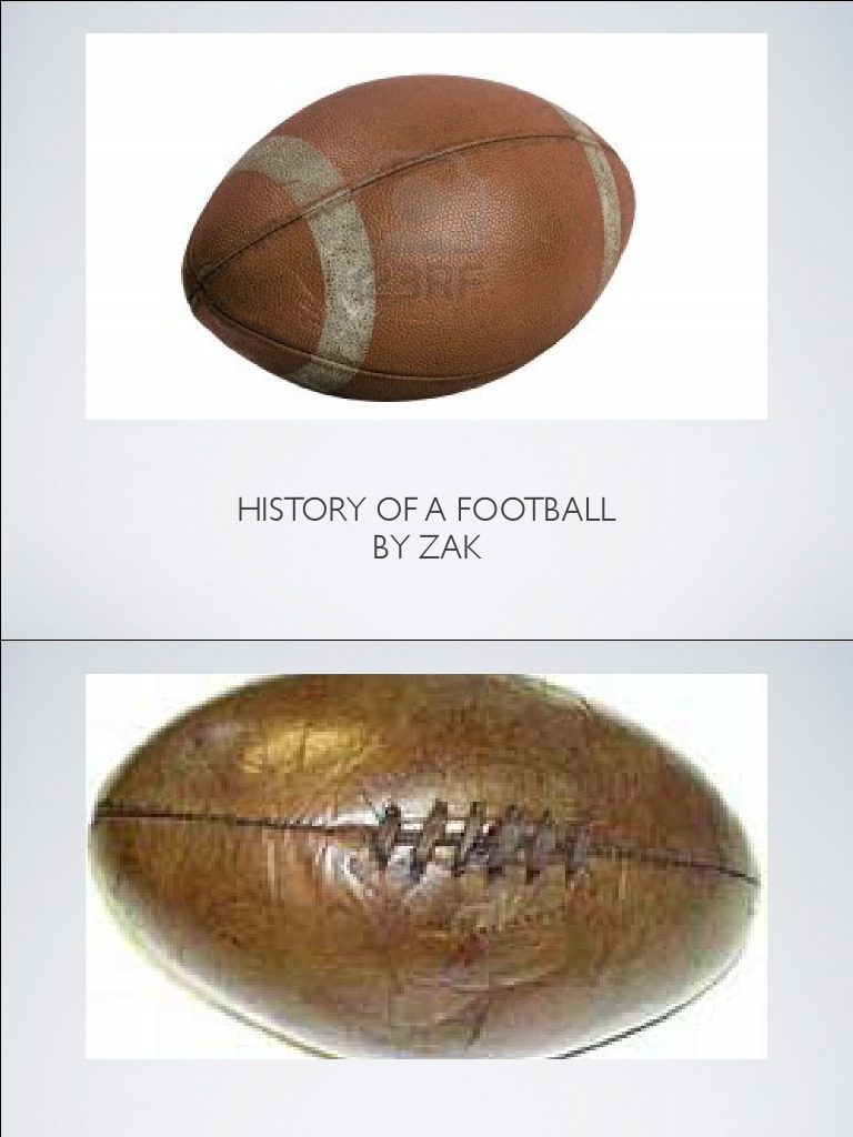 Evolution of Football Design | PDF