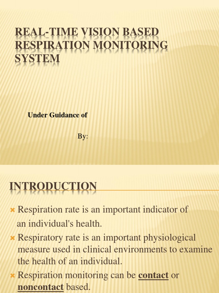 Real Time Vision Based Pdf Monitoring Medicine Breathing