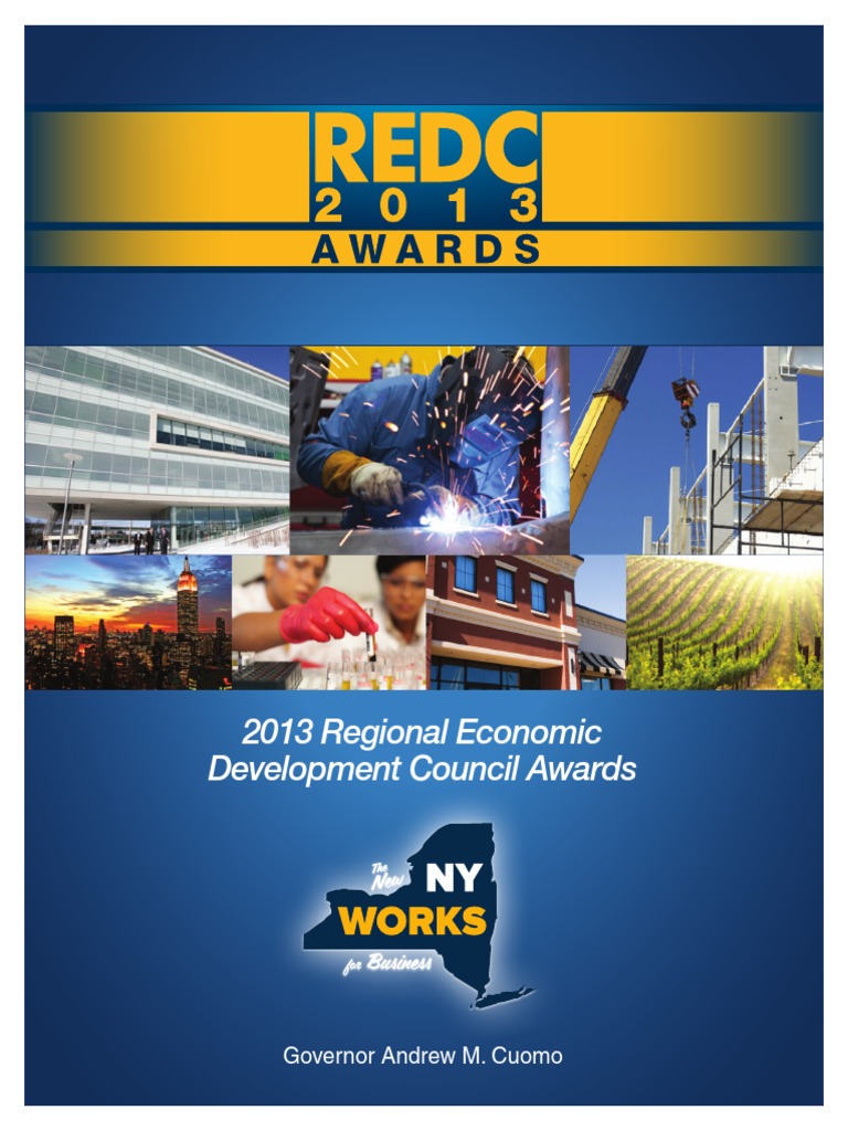 Complete List of Awards For Regional Economic Development Councils | PDF
