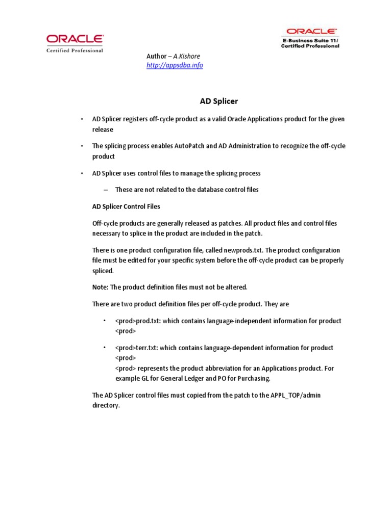 12 ADSplice With Example | PDF | Text File | Operating System Technology