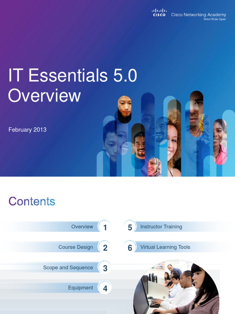 Overview Presentation - It Essentials - CCNA | PDF | Cisco ...