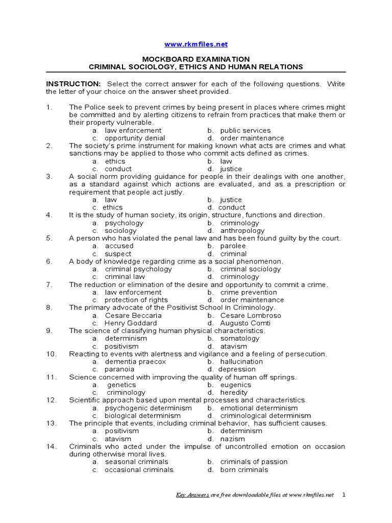 Criminal Sociology | PDF | Criminology | Crime & Violence