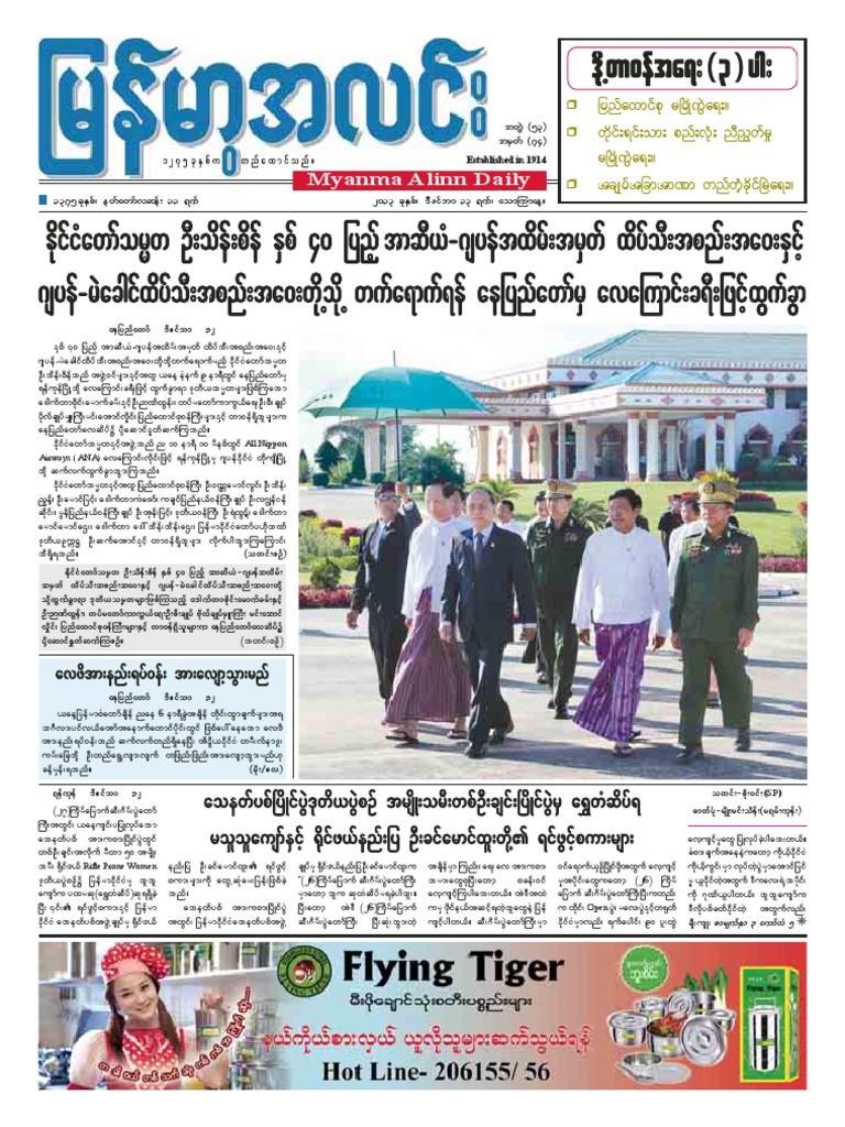 Myanma Alinn Daily Overview | PDF | Wellness
