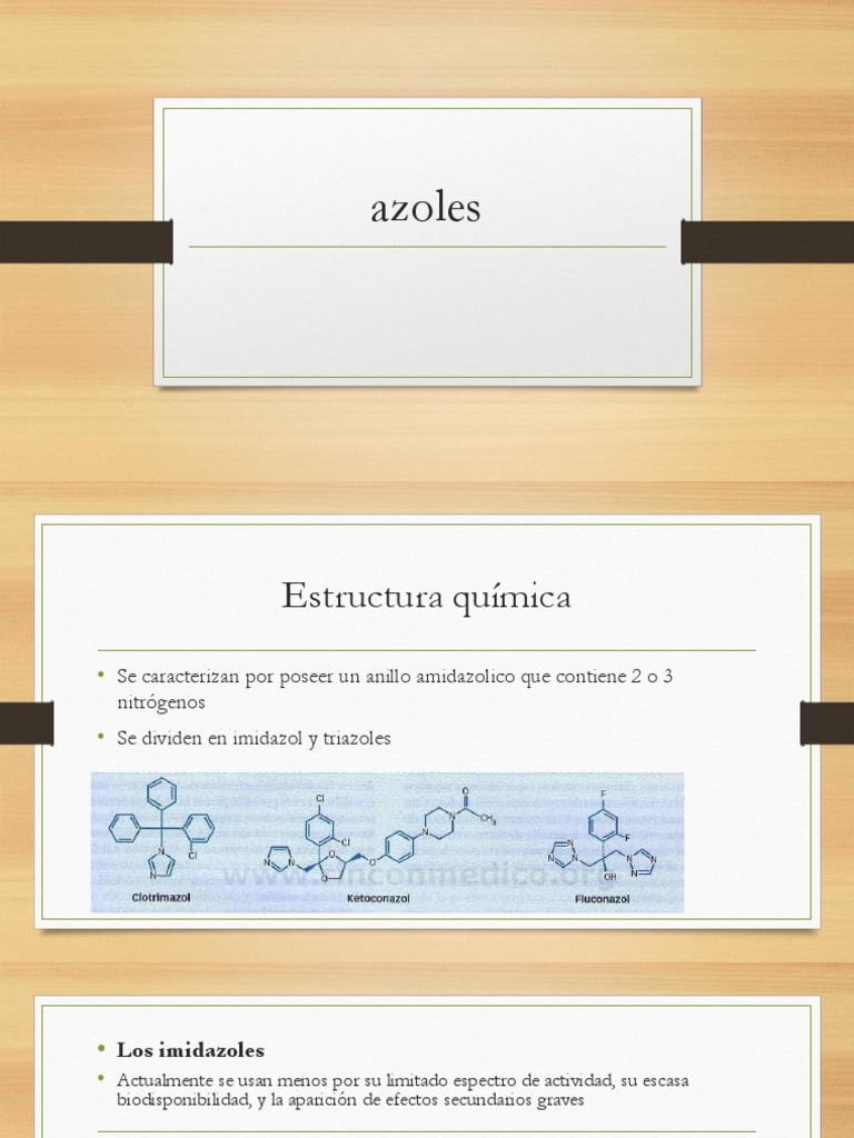 Azoles | PDF | Candidiasis | Ciencias de la Salud