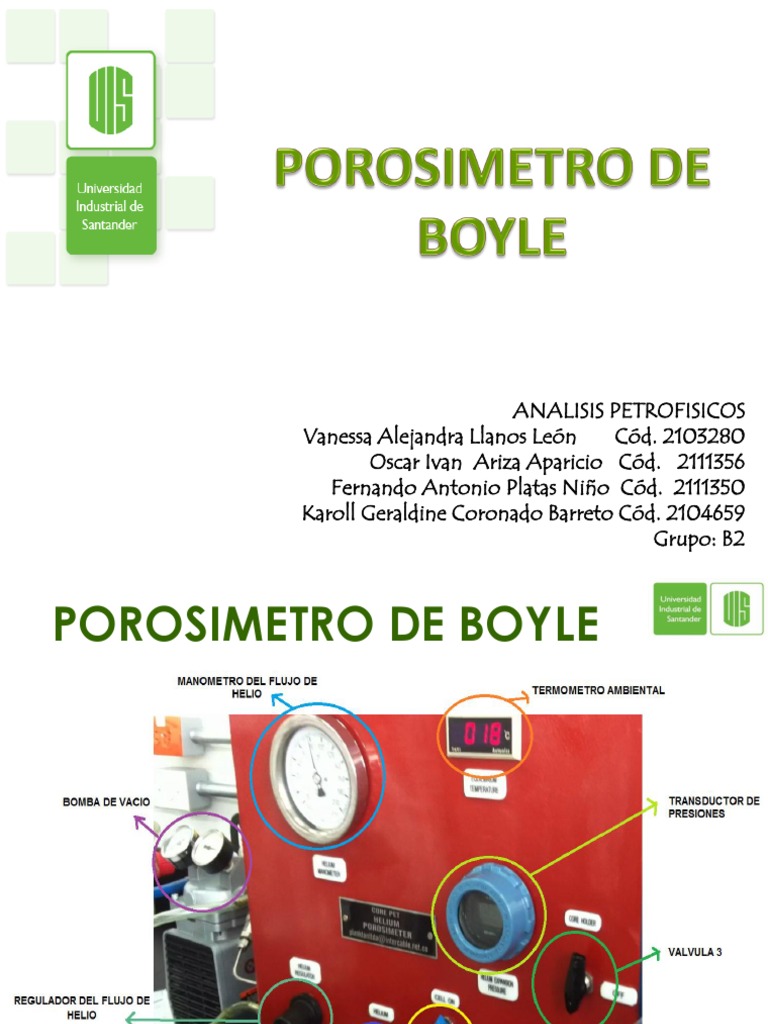 Porosimetro de Boyle | PDF