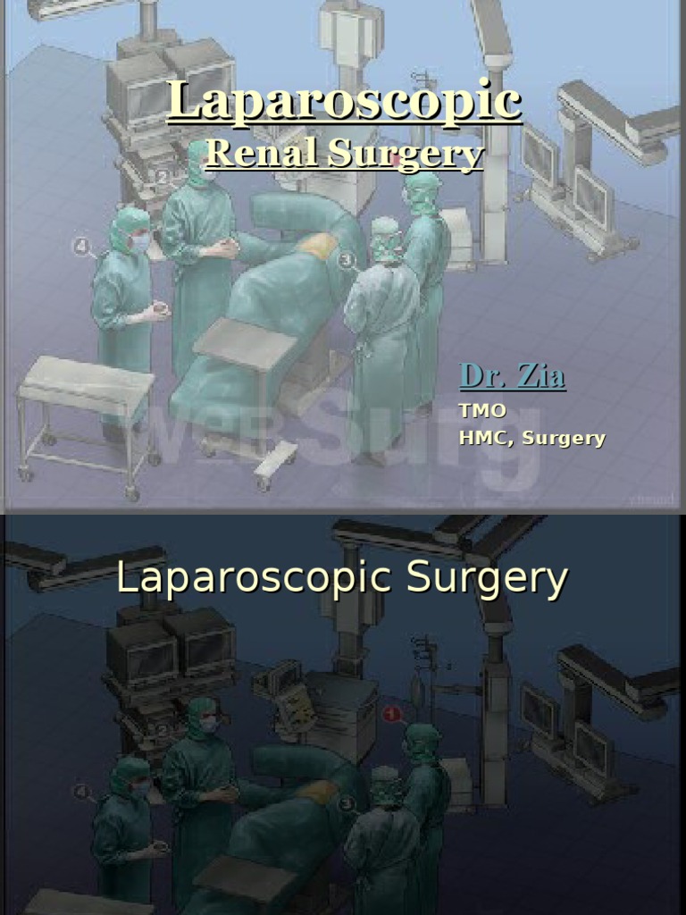 Laparoscopic Renal Surgery Overview | PDF | Kidney | Medical Procedures
