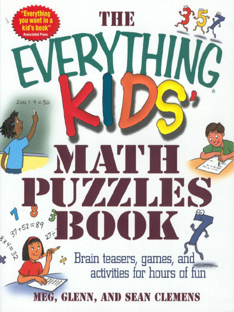 Everything Kids Math Puzzles Book | PDF