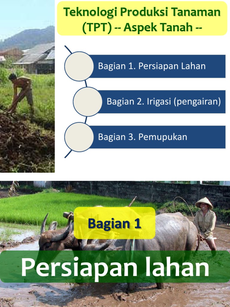 Materi Tanah 1 Persiapan Media Tanam | PDF