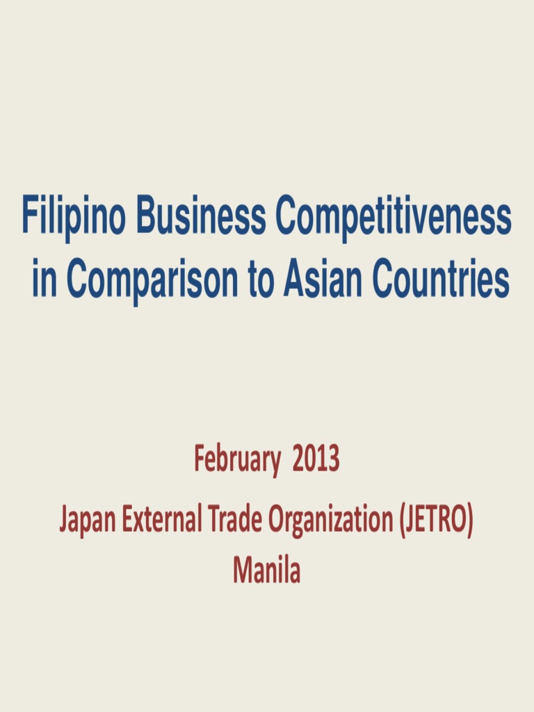 JETRO Business in Philippines | PDF