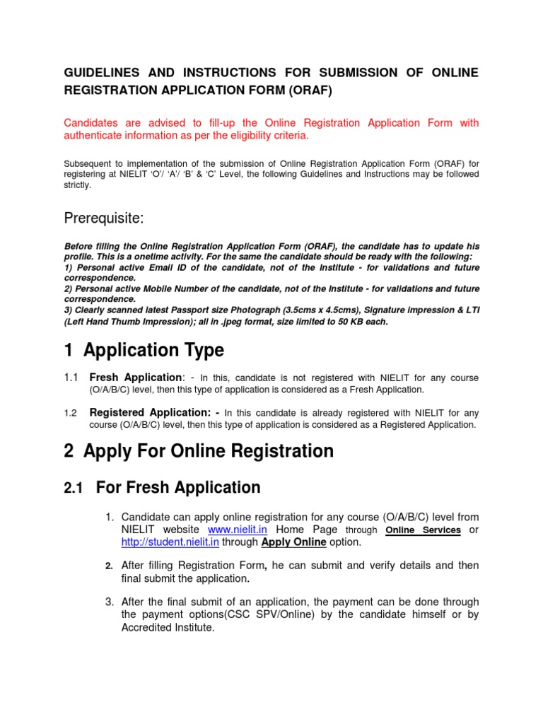 Guidline RAF Online | PDF